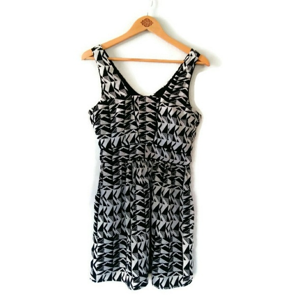 one clothing | Dresses | One Clothing Black And Beige Dress | Poshmark